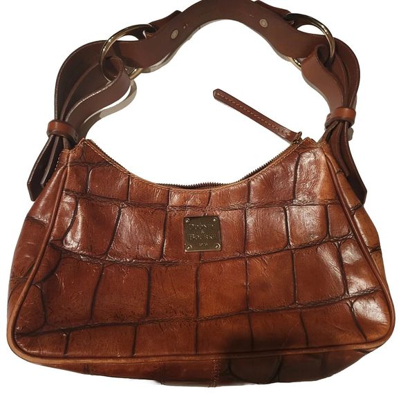 Dooney & Bourke | Bags | Dooney And Bourke Brown Leather Purse Tortoise ...